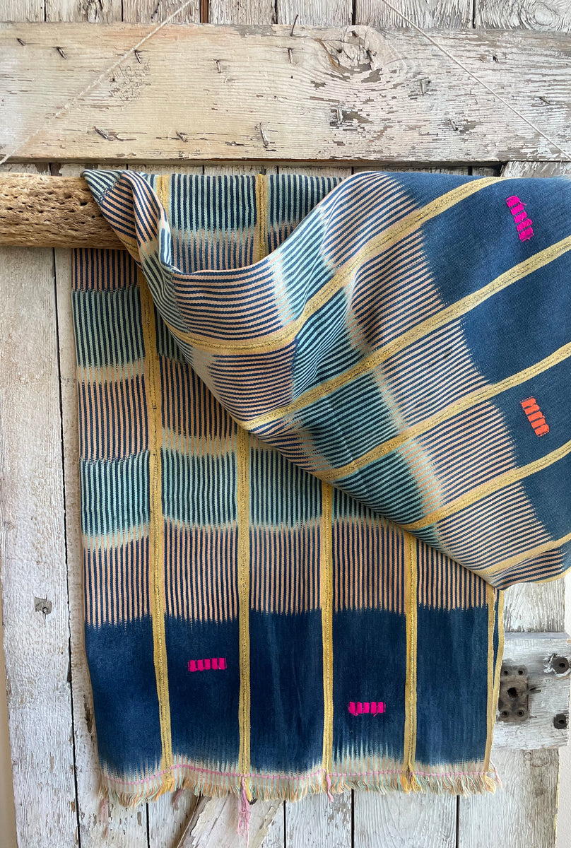 West African Baule Ikat Textile – weave and gather